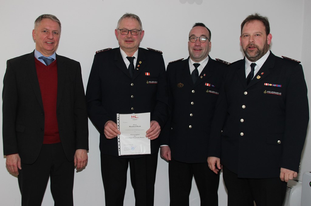 Neuwahlen und Ehrungen in der Abteilung Mudau - Freiwillige Feuerwehr Mudau